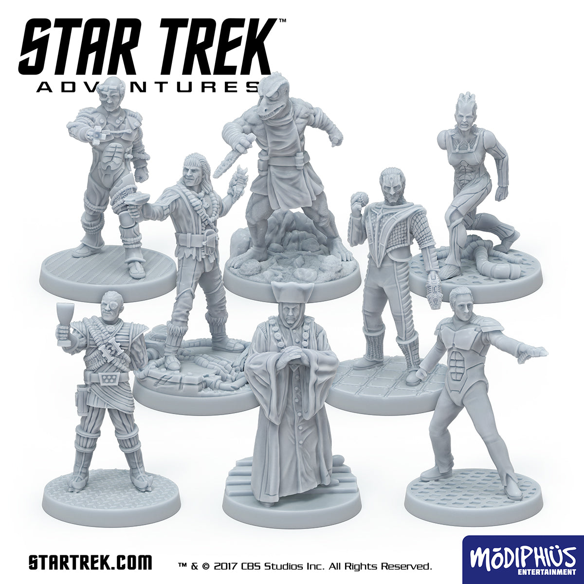 Star Trek Adventures - Print At Home - Iconic Villains Set