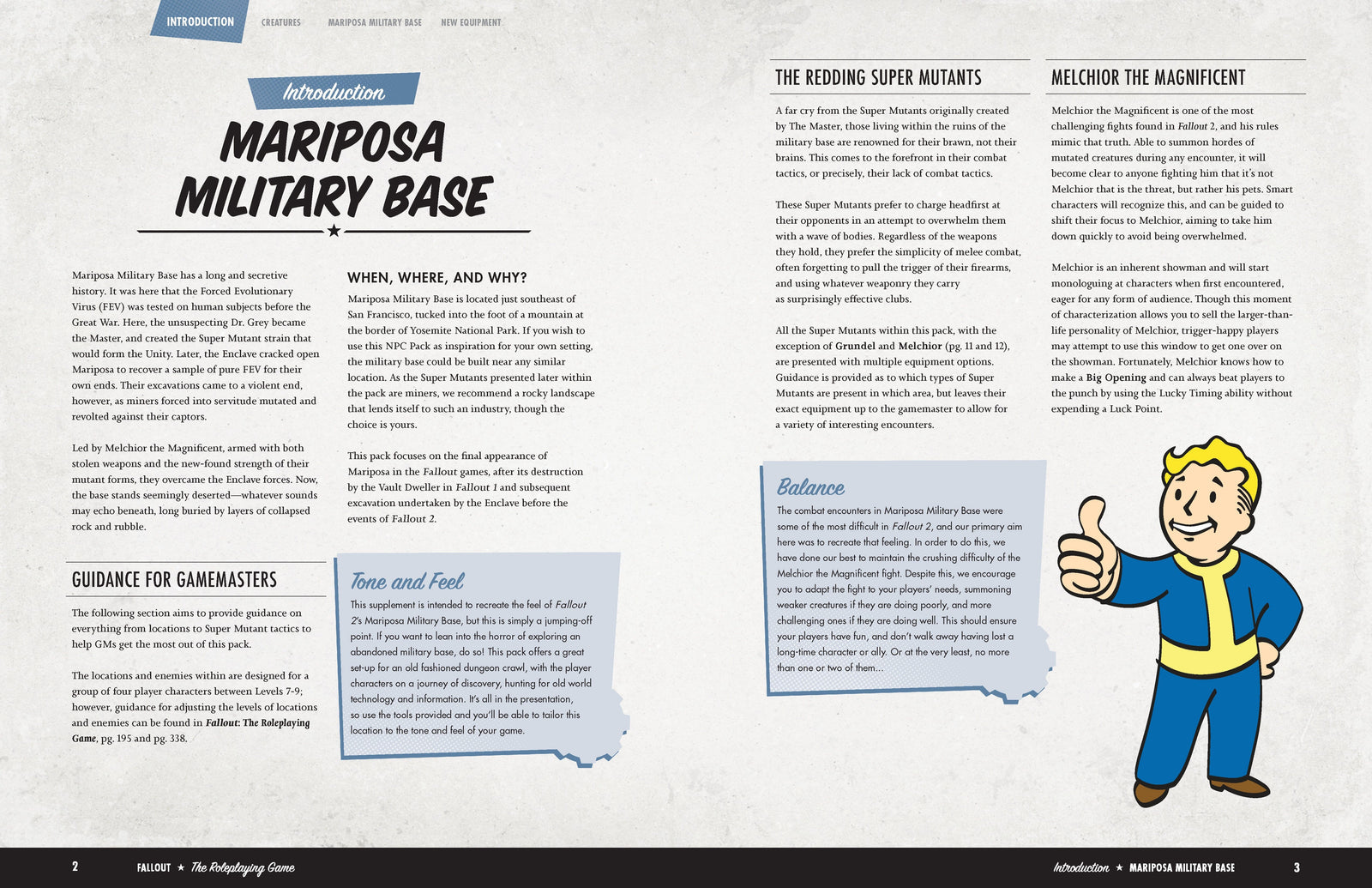 Fallout 2d20: NPC Pack 4 - Mariposa Military Base (PDF)
