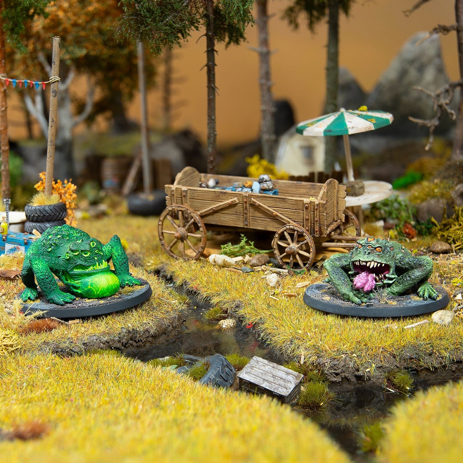 Fallout: Miniatures - Creatures - Radtoads