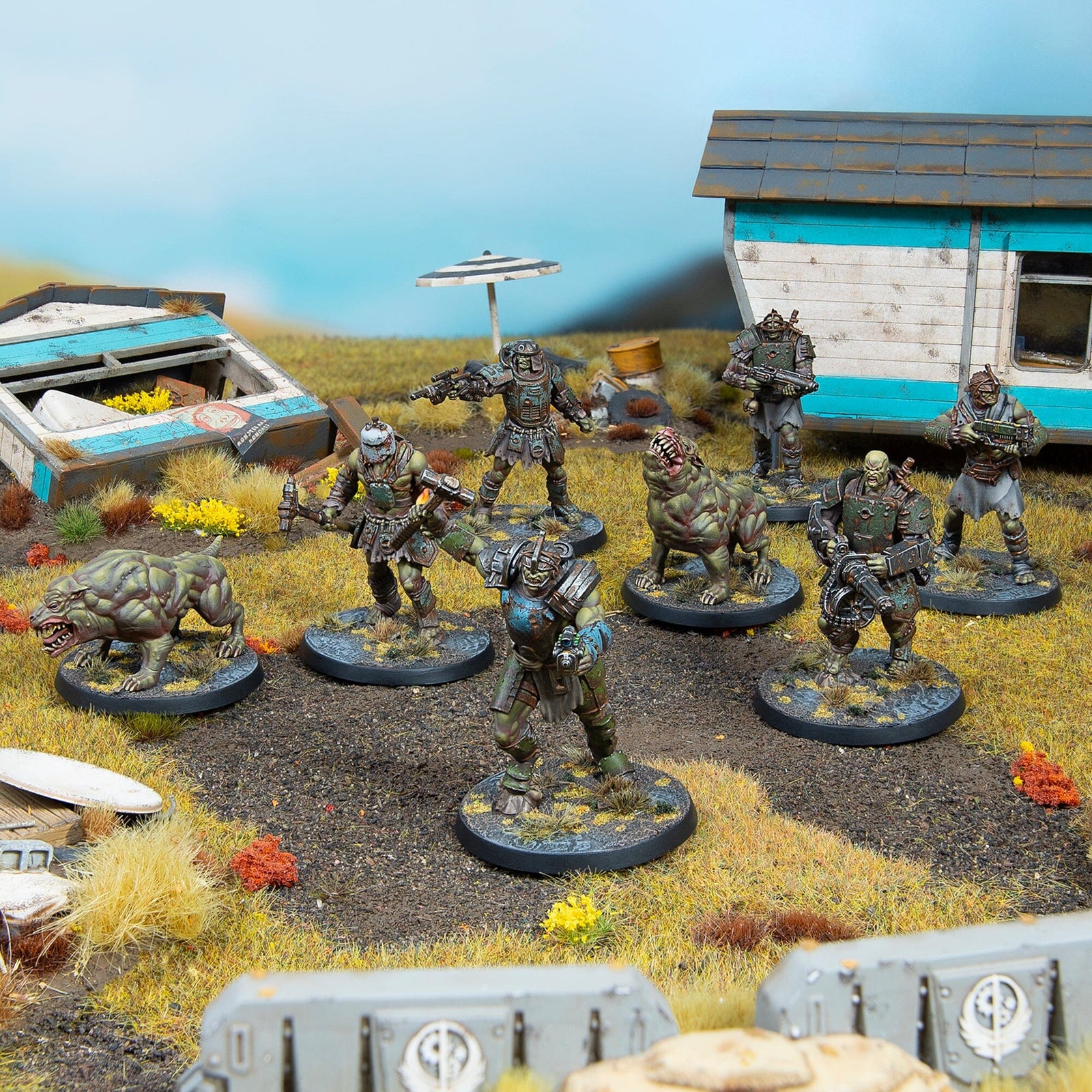 Fallout: Miniatures - Super Mutants Core Box (Plastic)