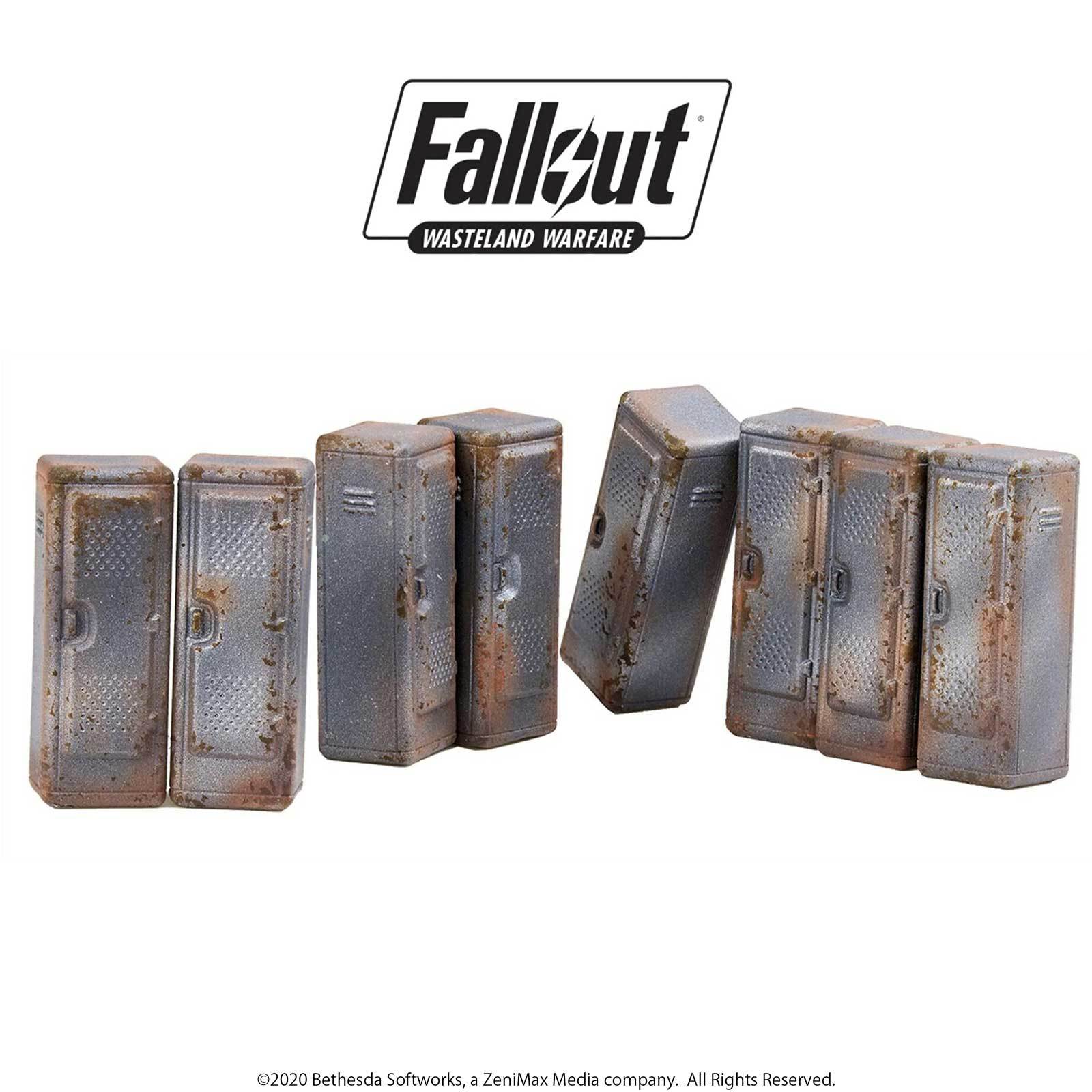 Fallout: Wasteland Warfare - RPG Models - Vault Tec Lockers