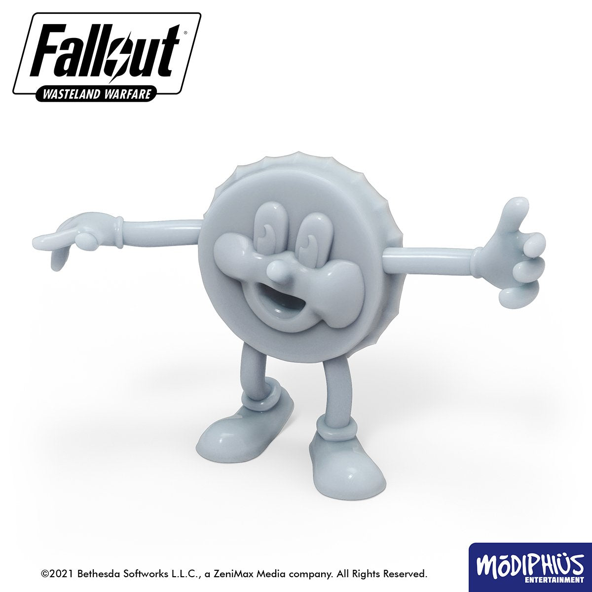 Fallout: Wasteland Warfare - Print at Home - Bottle and Cappy STL