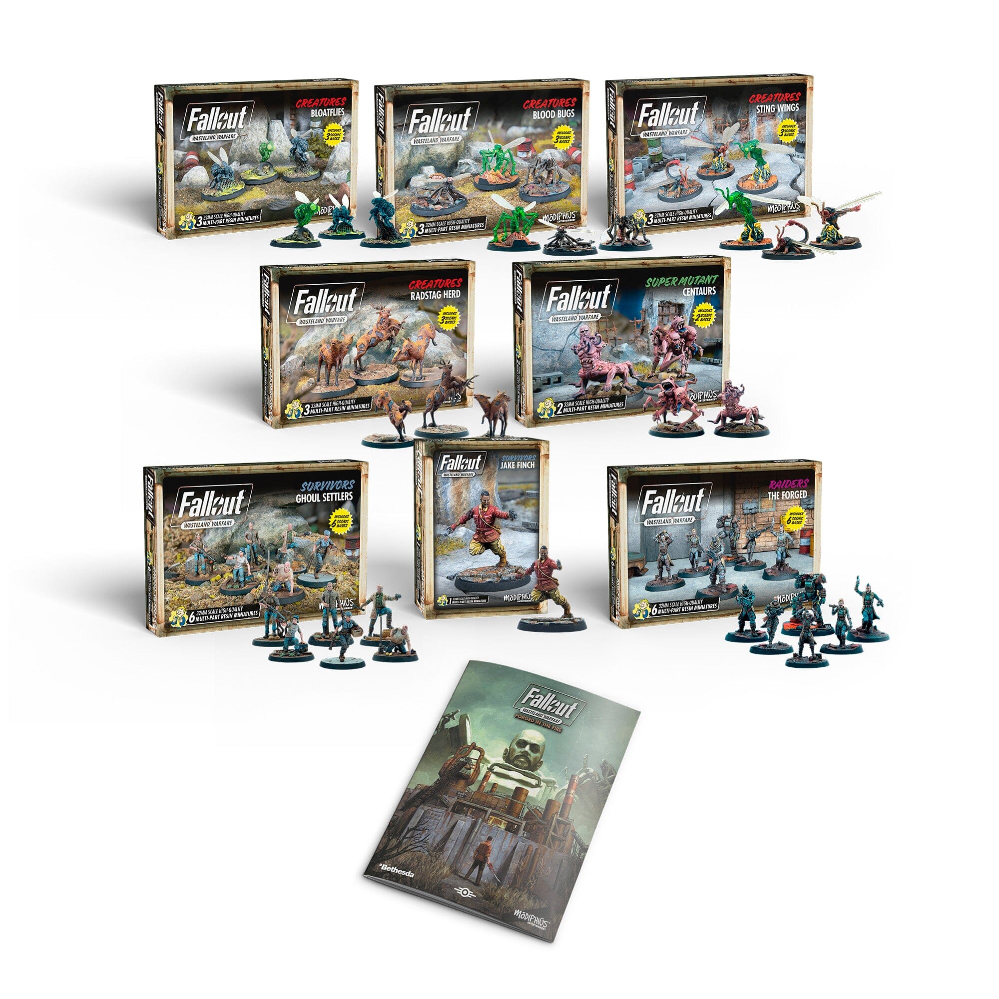 Fallout: Wasteland Warfare - Forged in the Fire Bundle