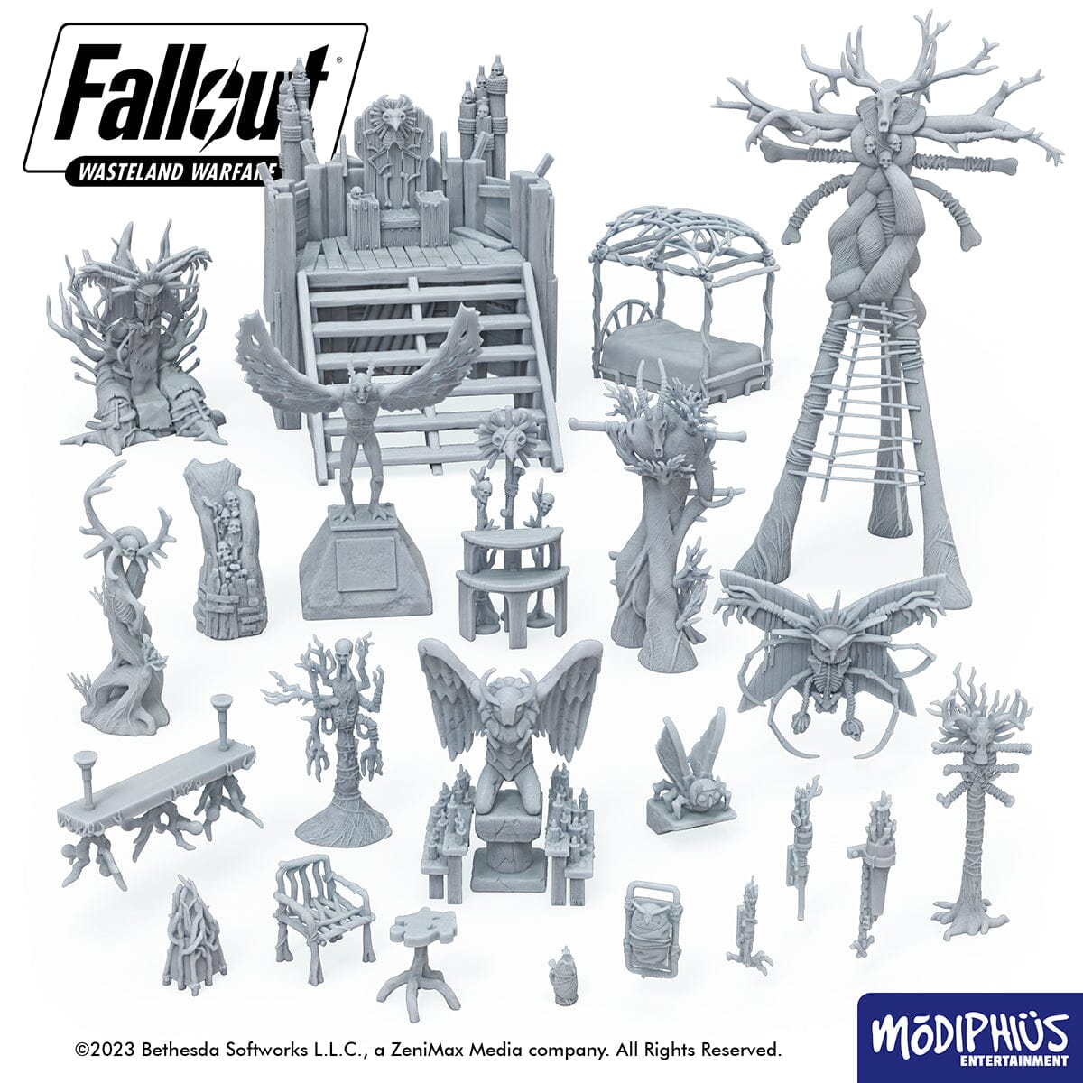 Fallout: Wasteland Warfare - Print at Home - Cult of the Mothman Altar