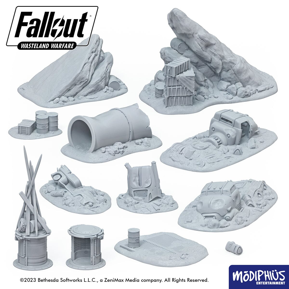 Fallout: Wasteland Warfare - Print at Home - Metal Dome