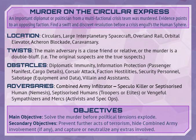 Infinity: GM Plot Deck - PDF