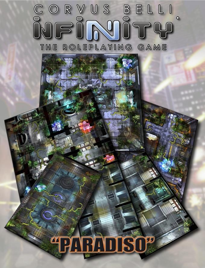 Infinity: Paradiso Geomorphic Tile Set - PDF